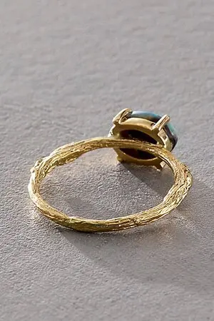 ELISABETH BELL JEWELRY Elisabeth Bell Celestial Tide Ring With And Diamonds