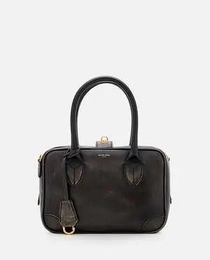 GOLDEN GOOSE Top Handle Bag - Black