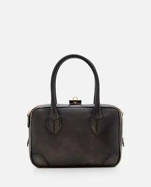GOLDEN GOOSE Top Handle Bag - Black