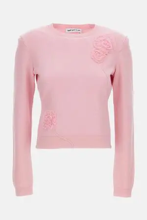 Self-portrait Lace Up Sweaters For Women