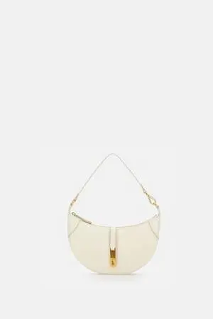 Polo Ralph Lauren Leather Shoulder Bag - White