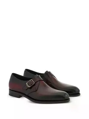 FERRAGAMO Tramezza Single Monk Strap Shoes