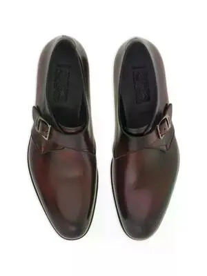 FERRAGAMO Tramezza Single Monk Strap Shoes