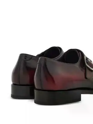 FERRAGAMO Tramezza Single Monk Strap Shoes