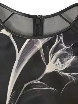JASON WU X-ray Floral-print Sheath Dress