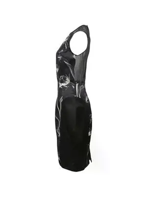JASON WU X-ray Floral-print Sheath Dress