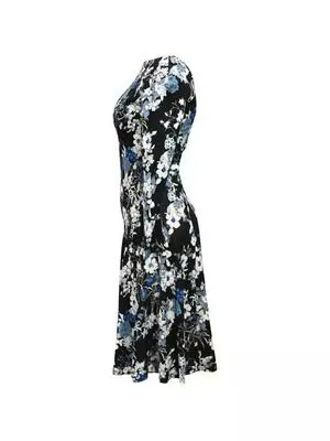 Erdem Floral-print Ruffle Dress