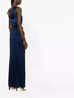 Alberta Ferretti Contrasting Stitch Jumpsuit