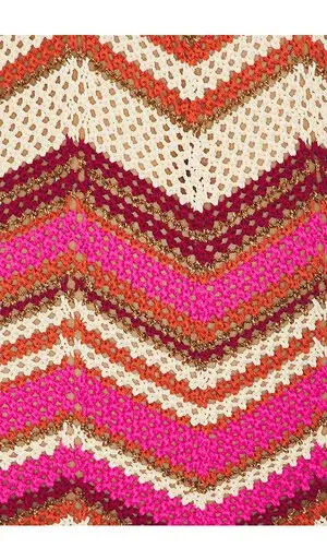 Devon Windsor Alba Crochet Mini Dress