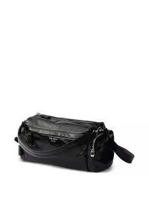 Prada Leather Shoulder Bag - Black