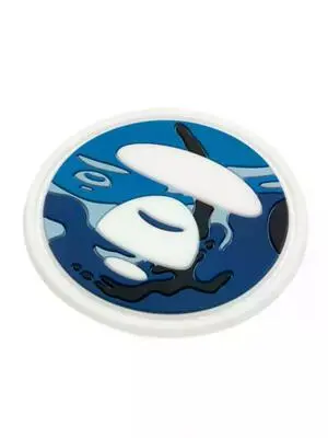AAPE BY *A BATHING APE Logo-patch Graphic-print T-shirt