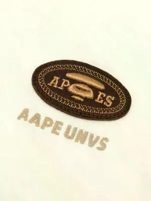 AAPE BY *A BATHING APE Logo-patch Puff-print T-shirt