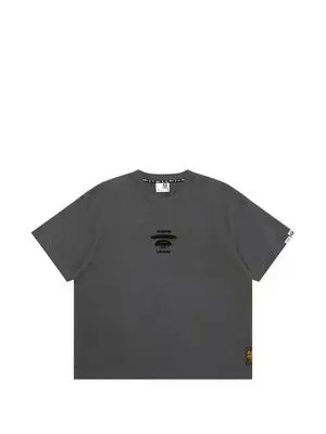 AAPE BY *A BATHING APE Embroidered Logo-patch T-shirt