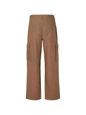 Fendi Linen Cargo Pants