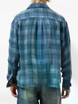 424 Check-print Chest-pocket Shirt