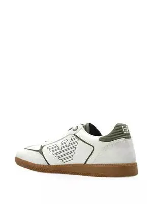 EA7 Panelled Logo Print Sneakers