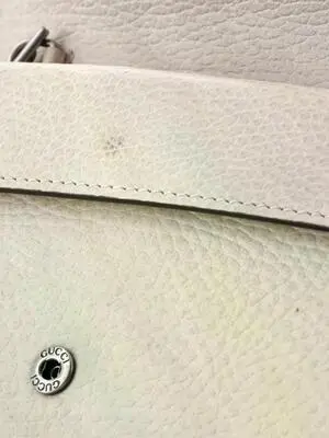 Gucci Dionysus Super Mini Clutch Bag In Leather - Neutrals