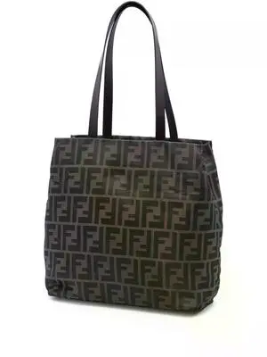 Fendi Zucca Canvas Tote Bag