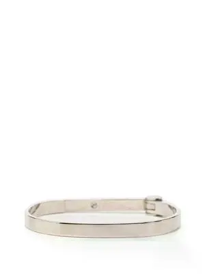 LOUIS VUITTON 2015 Brass Hinge Lock Bangle Bracelet