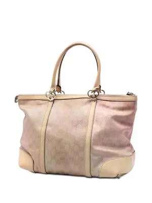 Gucci Gg Metallic Canvas Lovely Tote Bag