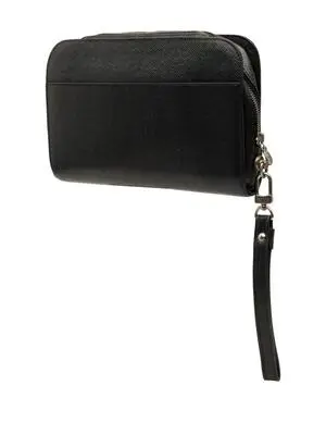 LOUIS VUITTON Taiga Leather Baikal Clutch Bag