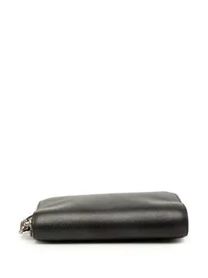 LOUIS VUITTON Taiga Leather Baikal Clutch Bag