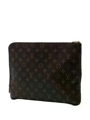 LOUIS VUITTON Etui Voyage Mm Clutch Bag - Brown