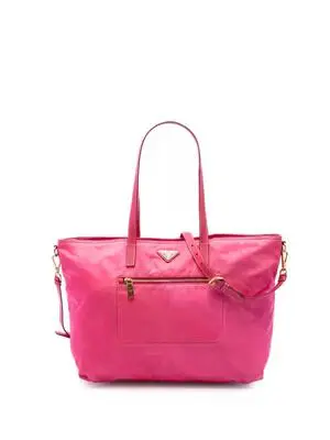 Prada Tessuto Front Pocket Satchel