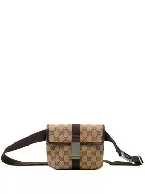 Gucci Gg Canvas Belt Bag