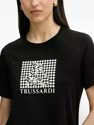 TRUSSARDI Logo Print T-shirt