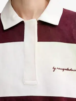 Marc O'polo Striped Long-sleeve Polo Shirt