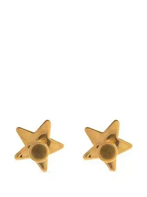 JIL SANDER Star-shaped Earrings - Gold