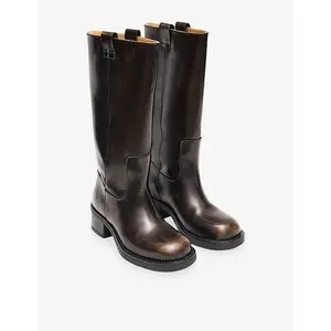 ALOHAS Sajan Leather Knee-high Boots