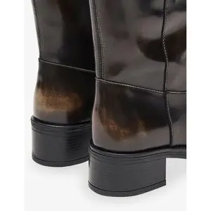 ALOHAS Sajan Leather Knee-high Boots