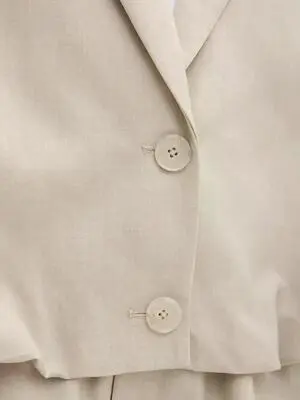 ISABELLE BLANCHE Bubble-hem Blazer