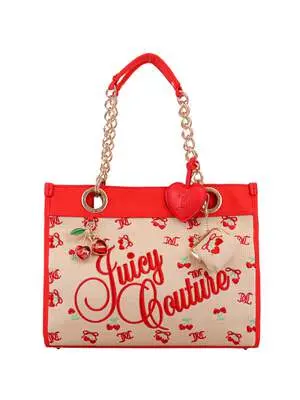 Juicy Couture Cherry Pop Item Tote Bag - Natural