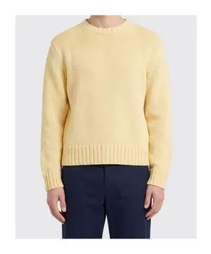 SUNFLOWER Crew Neck Knit Sweater - Nude