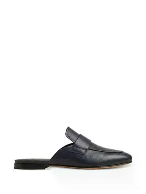 Officine Creative Blair 010 Leather Mules - Blue