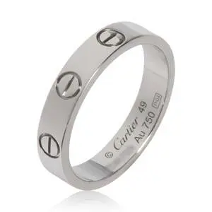 Cartier White Gold Love Ring - White_gold