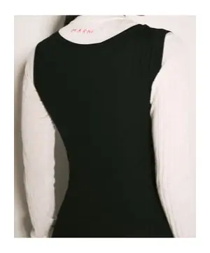 Marni Long-sleeved Knitted Dress