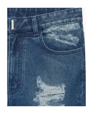 Givenchy Slim Fit Destroyed Jeans