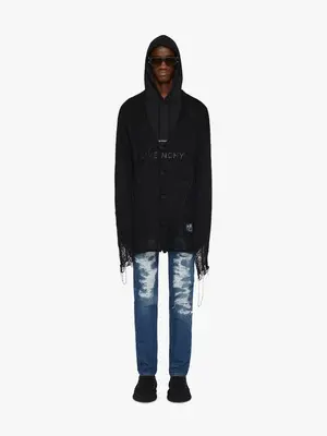 Givenchy Slim Fit Destroyed Jeans