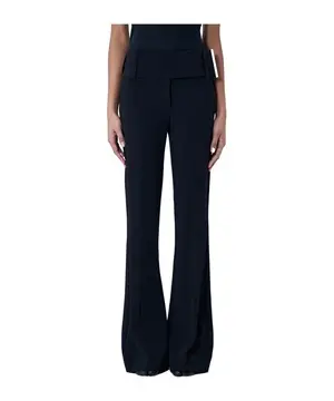 Max Mara High-waisted Flared Trousers