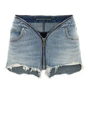 Alexander Wang Denim Shorts - Blue