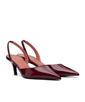 Amina Muaddi Sofia 60 Sling Mid-heel Sandals