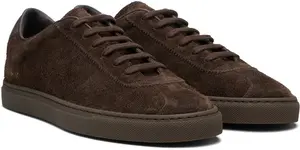 COMMON PROJECTS Suede Leather Lace Up Sneakers