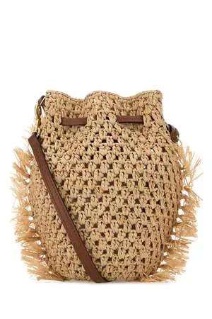 ANYA HINDMARCH Raffia Creature Bucket Bag