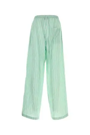 Balenciaga Embroidered Cupro Blend Pyjama Pant