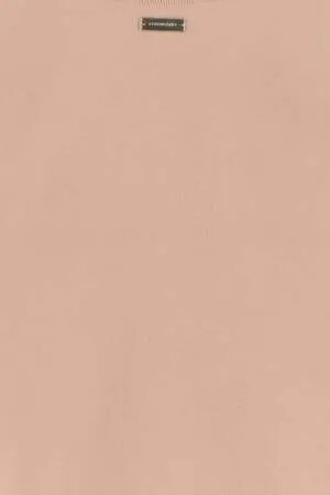 FERRAGAMO Stretch Viscose Blend Halter Neck Dress
