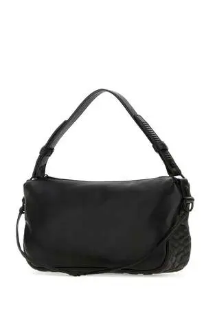 Off-White Leather Biker Tire Shoulder Bag